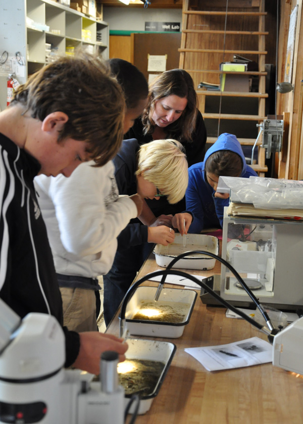 6th-grade visits to the AEL | Aquatic Ecology Laboratory