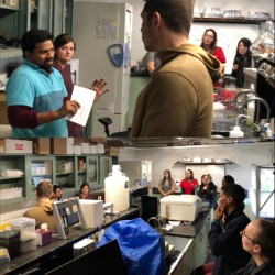 Veterinary Students visit the AEL | Aquatic Ecology Laboratory