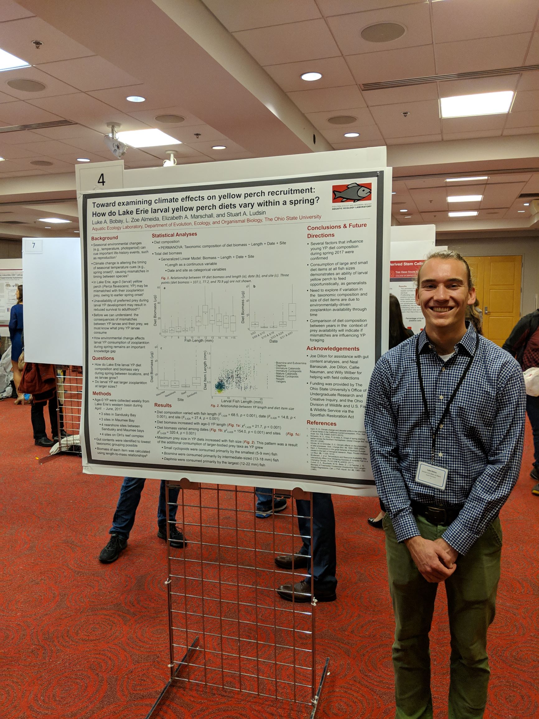 AEL Undergraduate Research Luke Bobay presents at the undergraduate ...