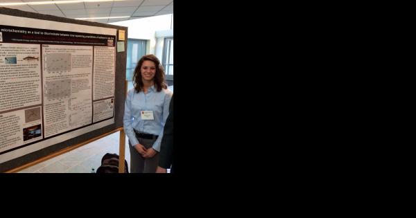 Congrats to our undergraduate presenters | Aquatic Ecology Laboratory